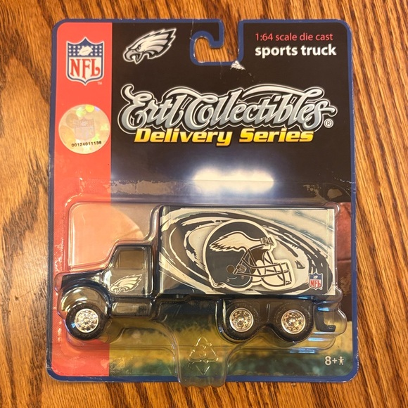ERTL | Toys | Nwt Philadelphia Eagles Fleer Nfl Sports Truck Delivery ...